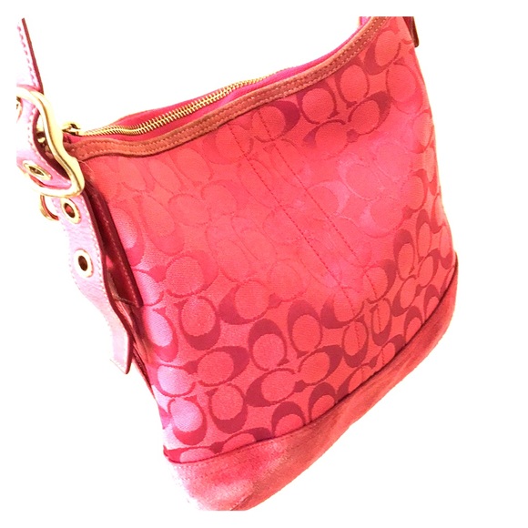 Coach | Bags | Coach Pink Convertible Crossbodyhandbag Final Md | Poshmark